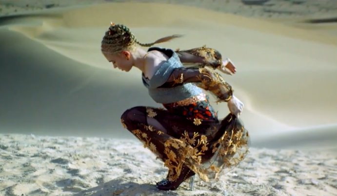Grimes premieres new video 'Go' (ft. Blood Diamonds) | NBHAP