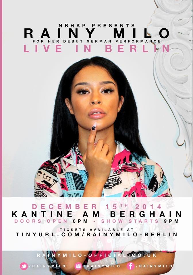Win tickets for the Rainy Milo-concert in Berlin | NBHAP