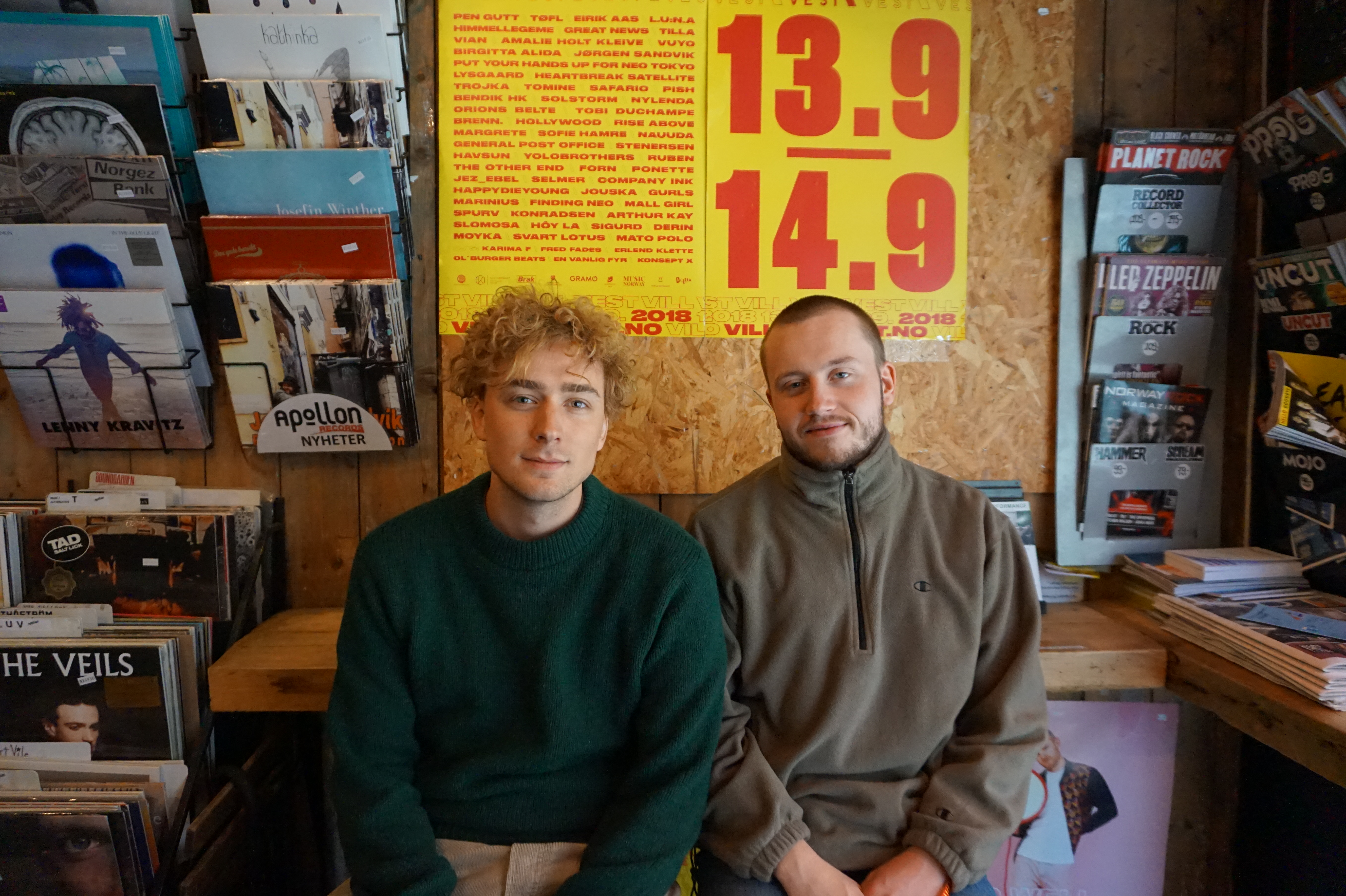 NBHAP at Vill Vill Vest 2018 in Bergen: Meeting Norway's New Stars: